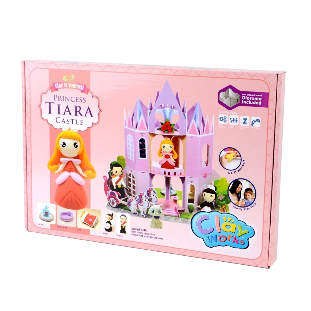 Tiara Castle 3D Diorama ราคาชุดละ 660 บาท - Clayworks