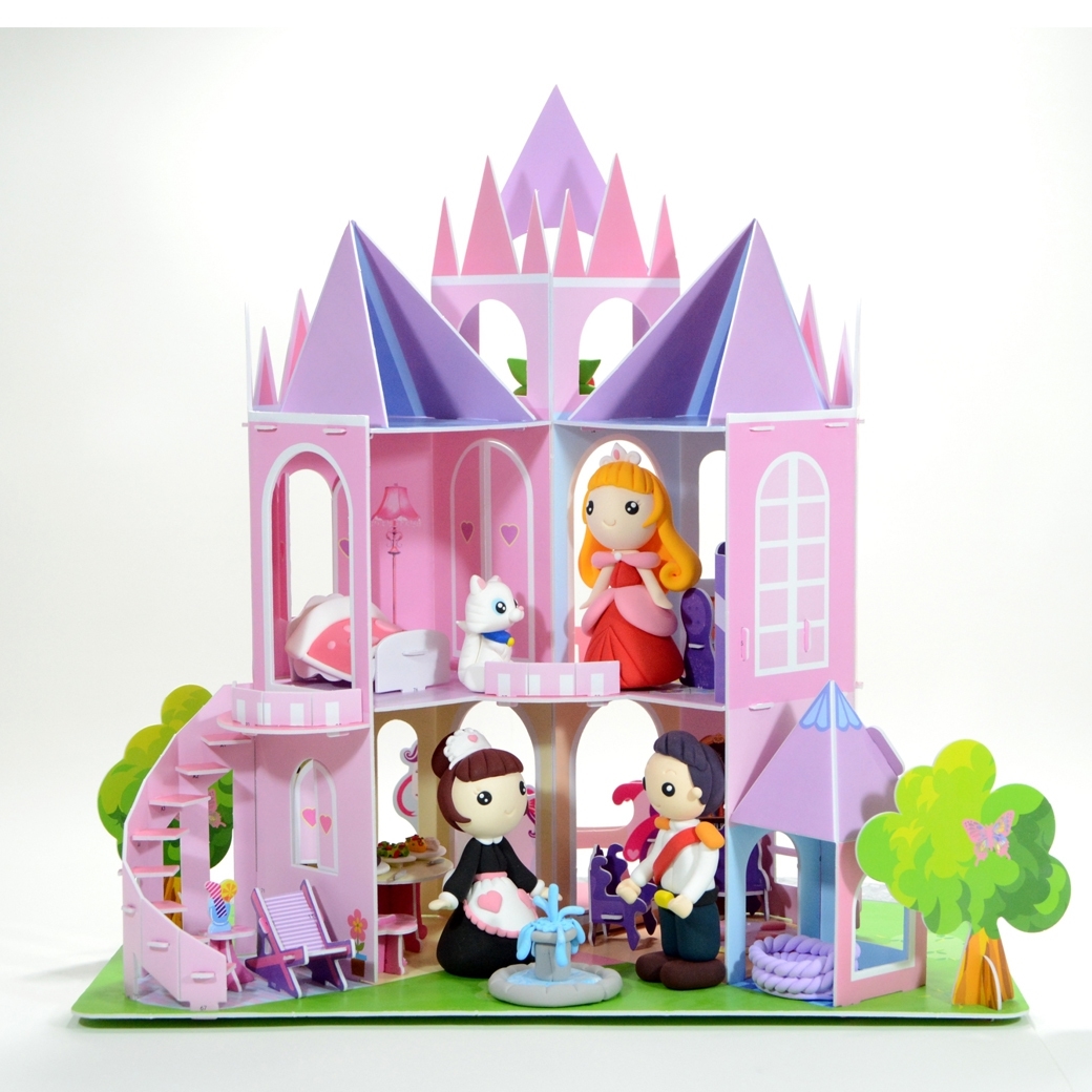 Tiara Castle 3D Diorama ราคาชุดละ 660 บาท - Clayworks